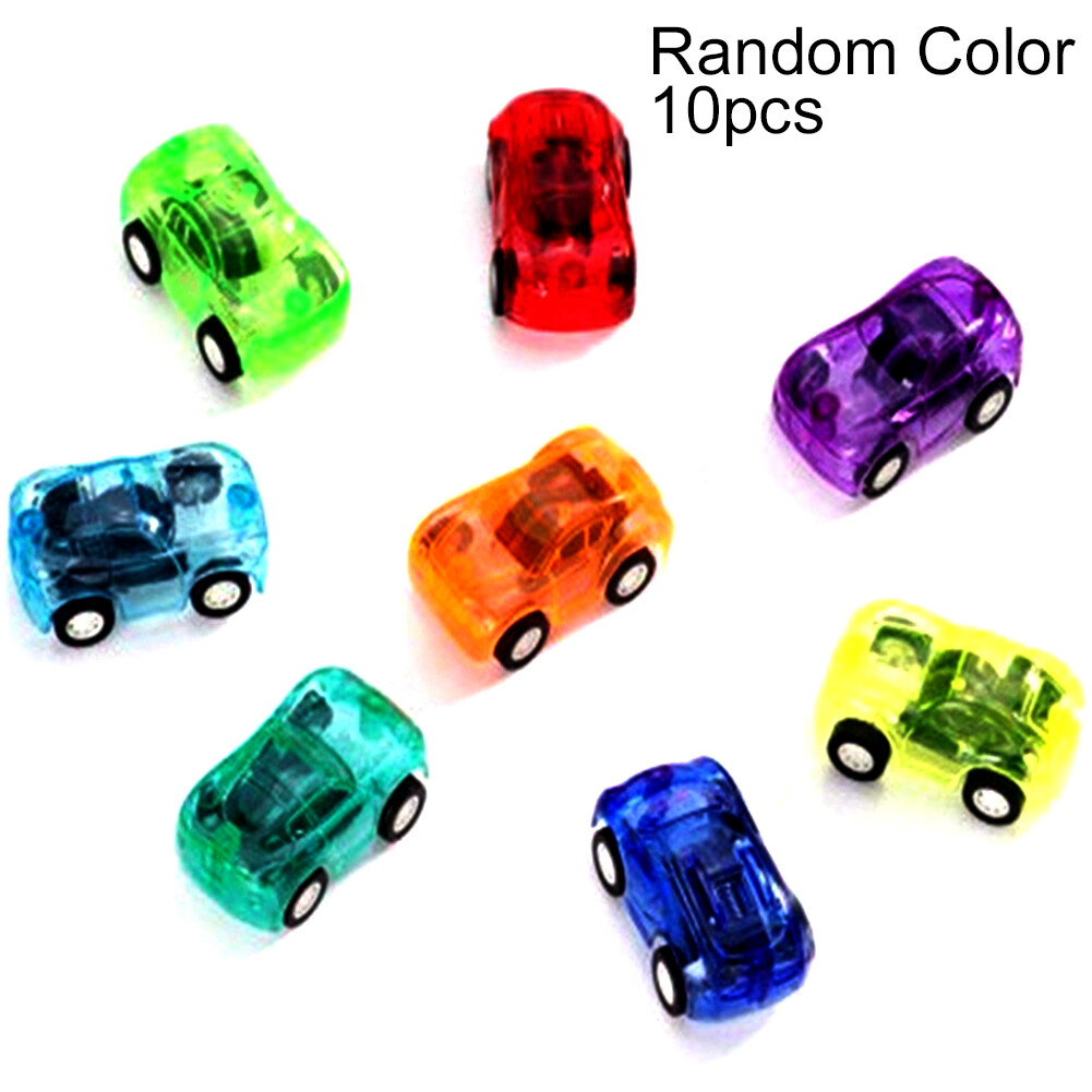 10pcs Kids Bus Wind Up Children Baby Plastic Mini Toy Car Pull Back ...