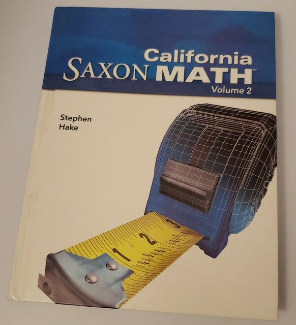 Saxon California Math Intermediate 5 Volume 2 Textbook EBay saxon-california-math-intermediate-5-volume-2-textbook-ebay
