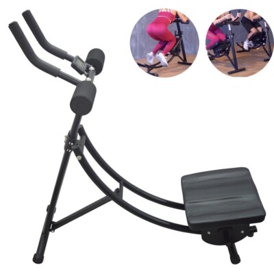 Household Abdominal Exercise Machine Roller Crunch Coaster Fitness ...