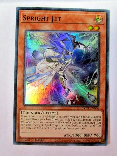 Spright Jet - Pote-en004 - Super Rare - 1st Edition Spright Jet (POTE ...
