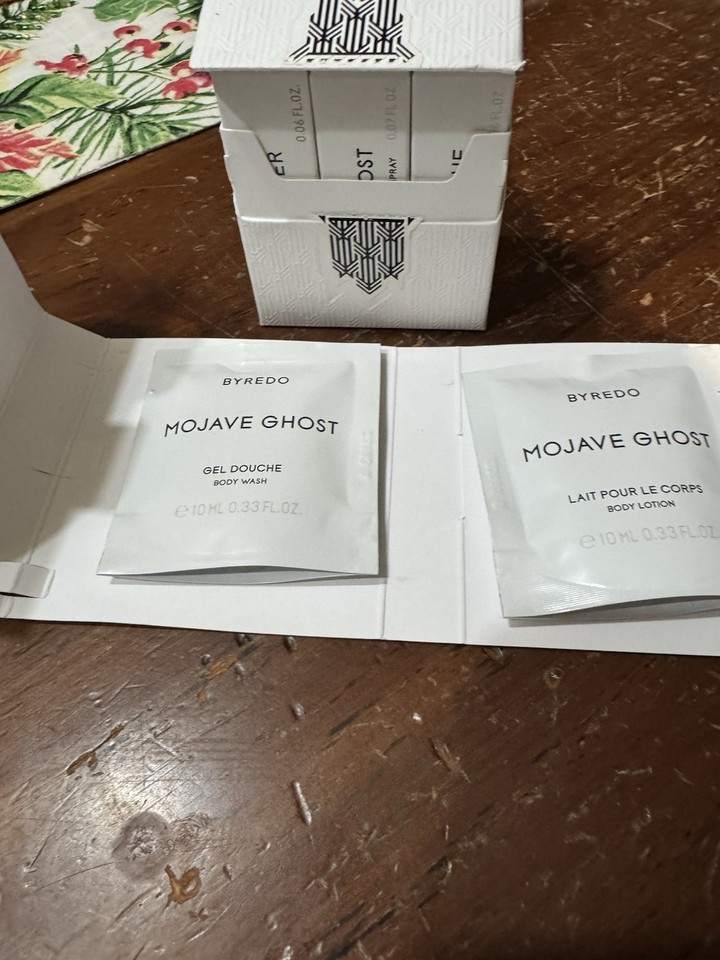 Byredo Sample Pack. Bal D'Afrique, Gypsy Water, Mojave Ghost. Bonus ...