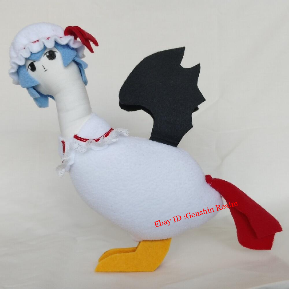 Anime Touhou Project Animal Series Remilia Scarlet Goose Plush Doll Toy ...