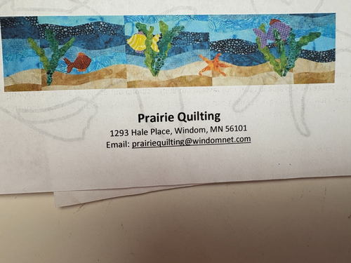 JUST KEEP SWIMMING Row By Row QUILTING PATTERN Wall Hanging 9”x36.5 ...