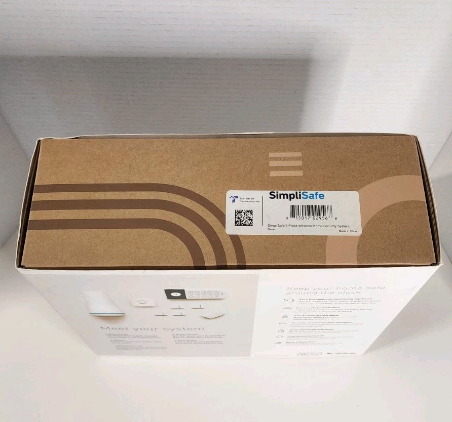 SimpliSafe Wireless Home Security System 8-Piece White | eBay