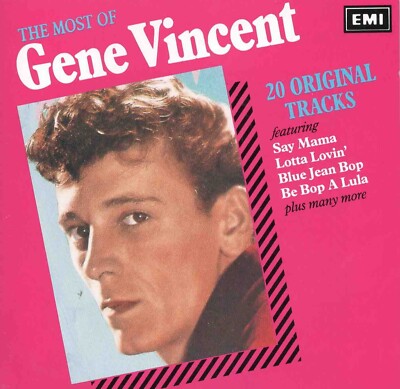 GENE VINCENT CD 1994 THE MOST OF - 20 HITS EX condition BE BOP A LULA ...