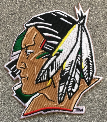 2000-06 NORTH DAKOTA FIGHTING SIOUX NCAA COLLEGE 3.5" DEFUNCT TEAM LOGO ...
