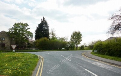 Photo 6x4 Road junction Beckwith Of Whinney Lane, Lady Lane and Hill ...