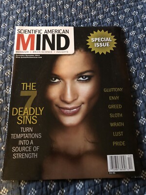 Scientific American Mind Magazine “The 7 Deadly Sins” Nov/Dec 2013 NEW ...