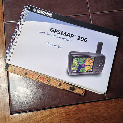 Garmin GPSMAP 296 Pilot's Guide | eBay
