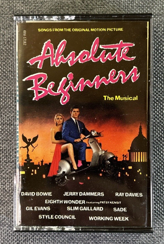 Absolute Beginners The Musical Cassette Tape 1986 David Bowie, Sade ...