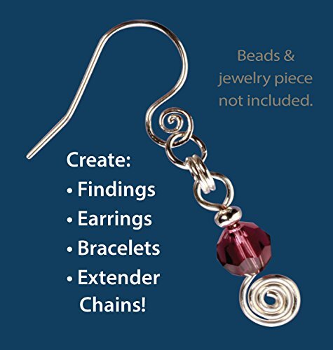 22 Gauge 99.9 Percent Pure Silver Plate German Style Wrapping Wirecraft ...