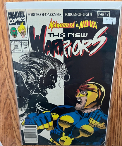 The New Warriors 33 Marvel Comics 9.0 Newsstand E44-29 | eBay