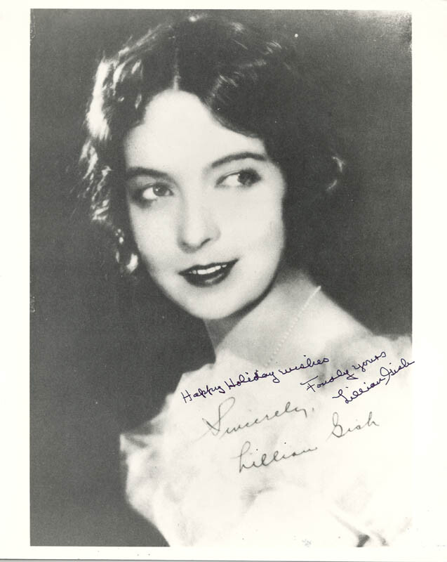 LILLIAN GISH - AUTOGRAPHED SIGNED PHOTOGRAPH | eBay