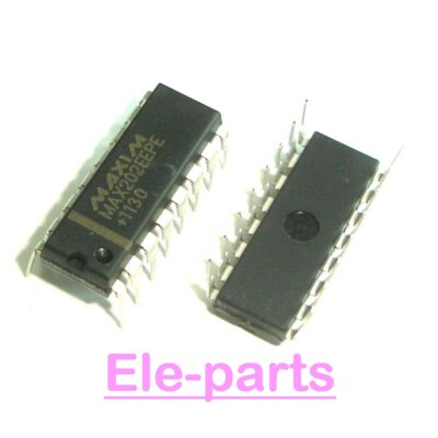 10 PCS MAX202EEPE DIP-16 MAX202 +5V RS-232 Transceivers Integrated ...