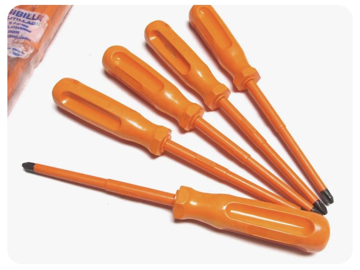 *NEW .. Sibille 26205 Lineman's Insulated Screwdriver's IC18 (Set of 8 ...