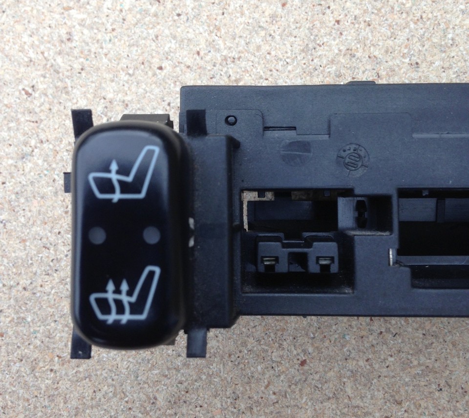 Mercedes E Class W210 (99-02) Heated Seat Switches / Panel - 2108200151 ...