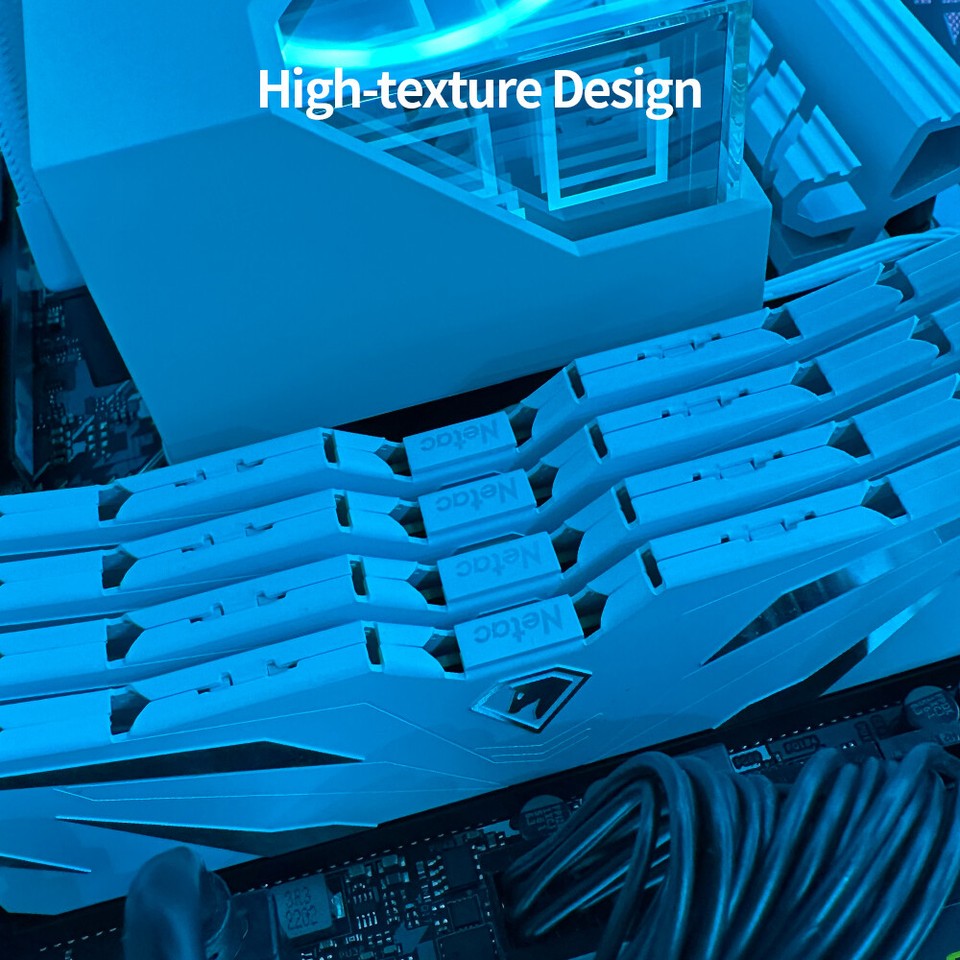 Netac DDR4 32GB (2x16GB) DDR4 3200MHz C16 UDIMM Desktop Internal Memory ...