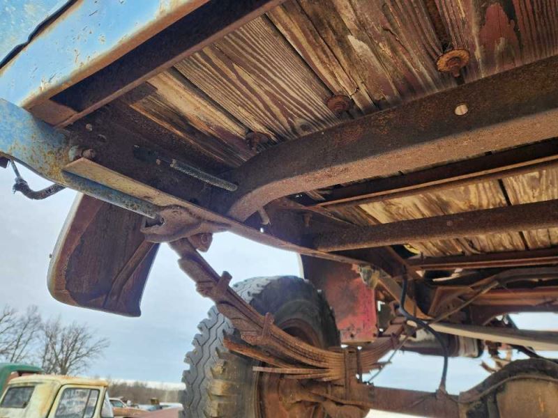 1955 FORD F100 FRAME BARE (FRAME ONLY)4X2 960766 | eBay
