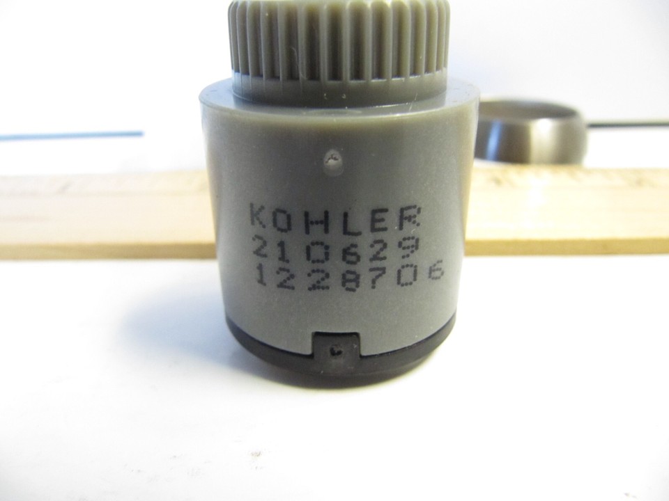 *Used* Replacement Cartridge W/ Vibrant Stainless Trim for Kohler K-596 ...