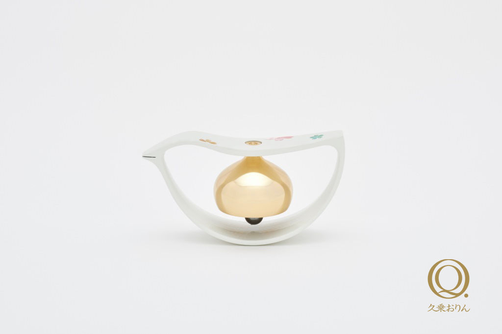 Geisha Kotorin RADEN KUJO ORIN Japan Craft Toyama Metal Singing Chime ...