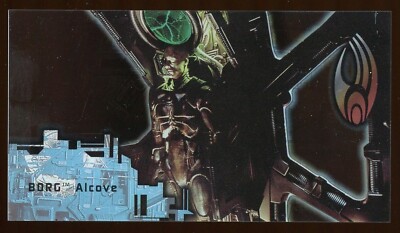 1996 Star Trek First Contact Widescreen Borg Alcove Insert Card B8 | eBay