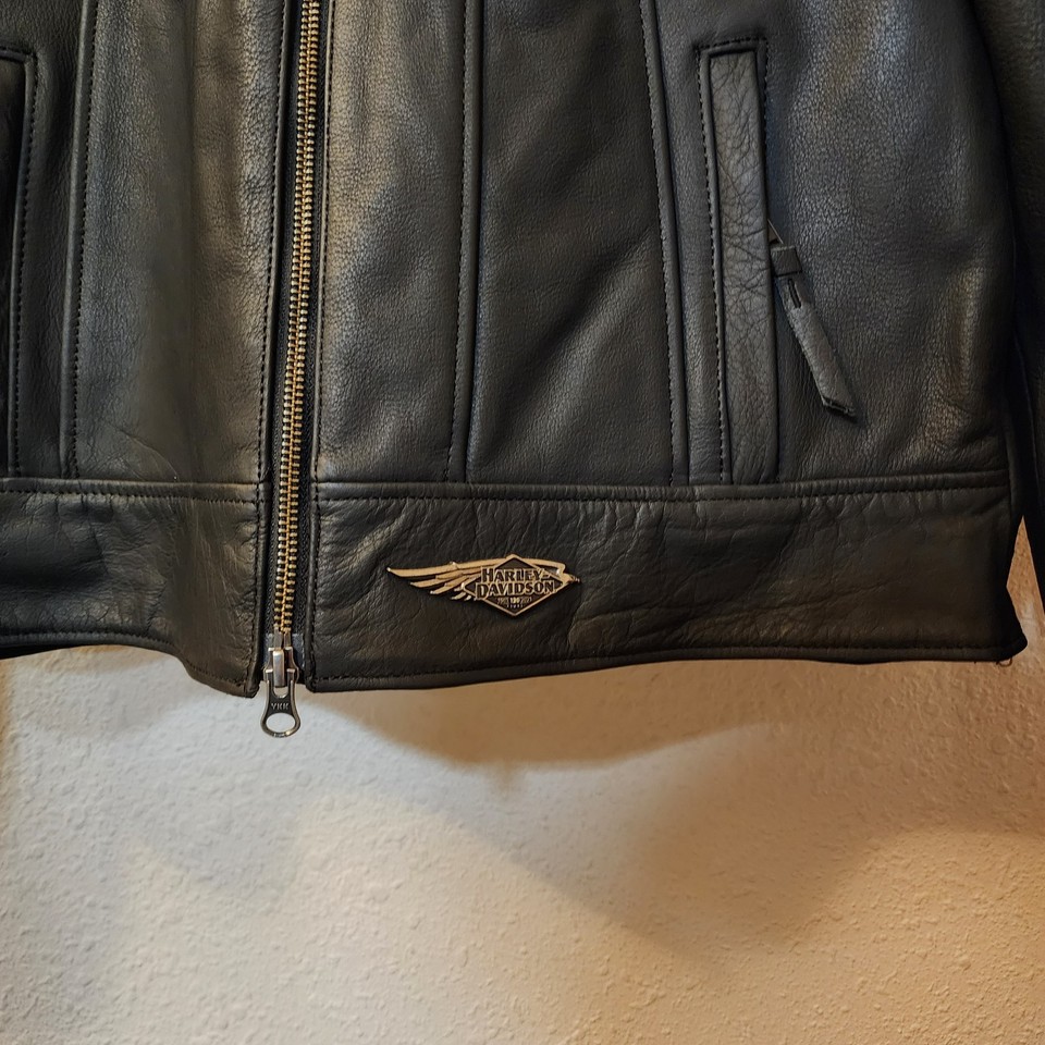 Women's 120th Anniversary Leather Harley-Davidson Jacket 97032-23VW ...