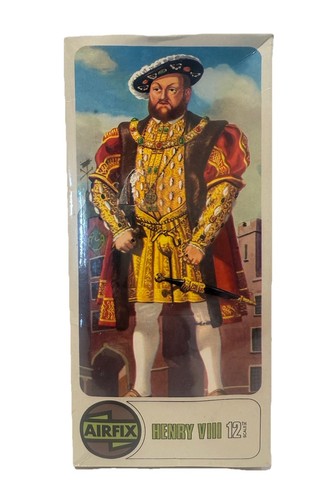Airfix Henry VIII 29 Piece Plastic Model Kit ~ 1/12th Scale Made in ...
