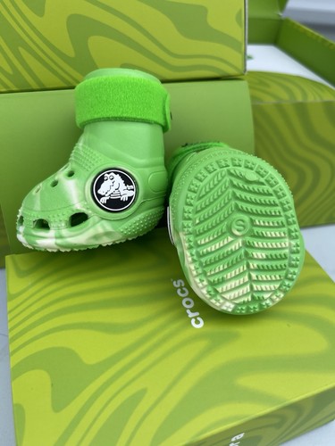 Limited Edition Crocs Pet Dog Boots Green Slime SMALL 2024 Croctober | eBay