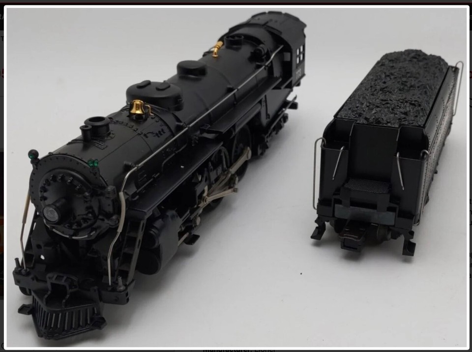 Lionel 6-18058 Century Club 773 Hudson 4-6-4 Locomotive & Tender, New ...