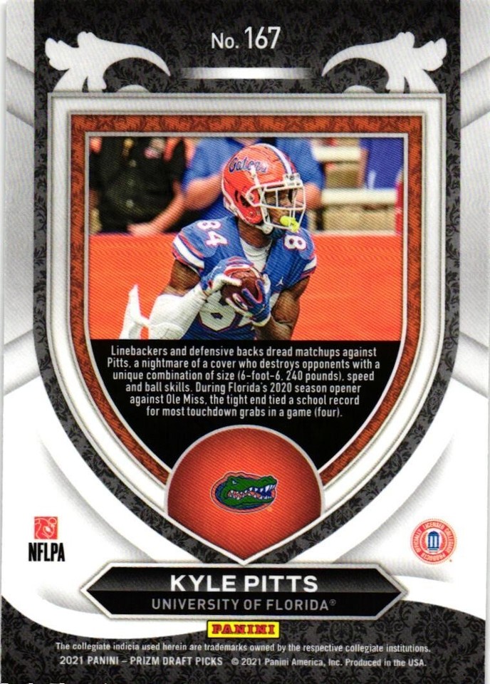 2021 Panini Prizm Kyle Pitts Rookie #167 | eBay