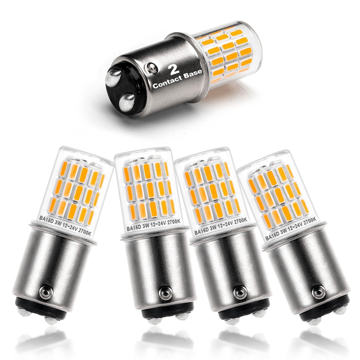 Motorhomes 12 Volt Led Bulbs 12 Volt LED Bulbs (Pair) Mobile RV