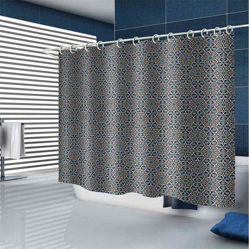 Secret Chain Diagram 3D Shower Curtain Waterproof Fabric Bathroom ...