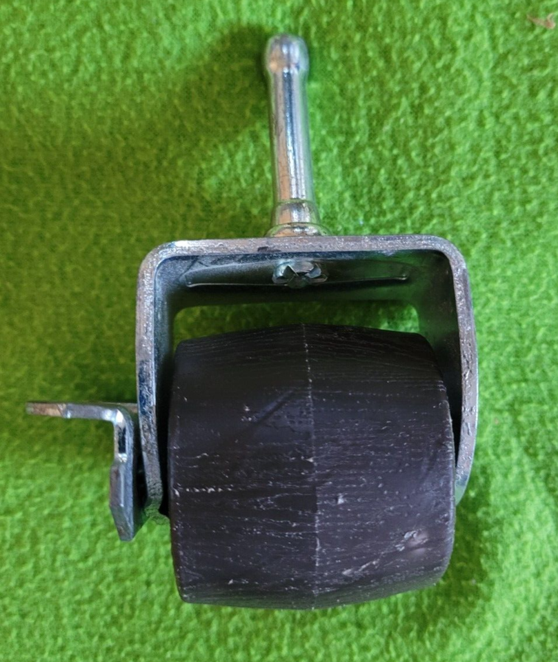 Locking Bedframe caster. roller wheel bed frame plastic steel | eBay