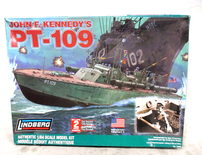 Lindberg - John F. Kennedy's PT-109 1/64 Scale Unassembled Model Kit | eBay