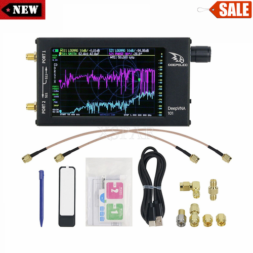 DeepVNA 101 10K-1.5GHz Vector Network HF VHF UHF Analyzer Analyzer SWR Meter | eBay