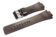Dz4081 Dz4082 Dz4083 Genuine Diesel Dark Brown Leather Watch Strap Band ...