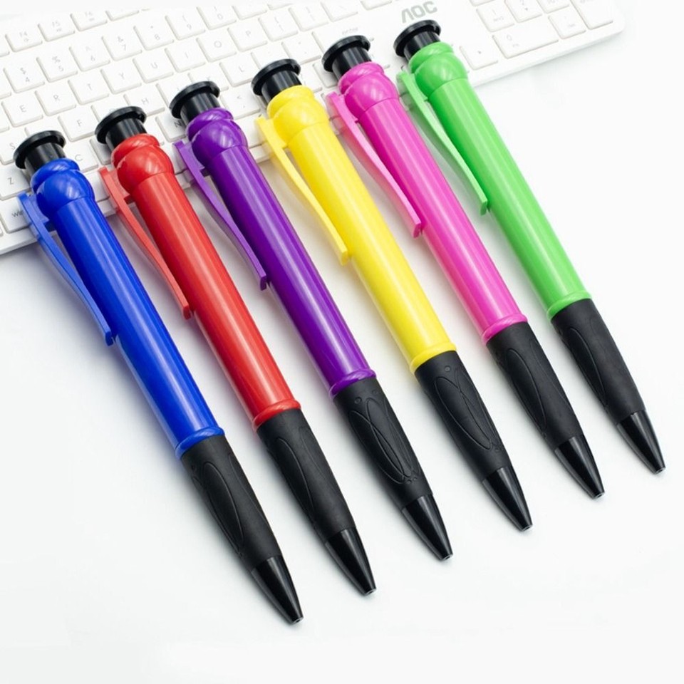 Plastic Big Ballpoint Pen Fun Gift Huge Neutral Pen School Office | eBay