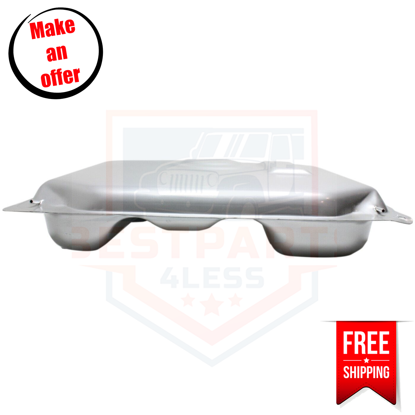 JC Whitney Fuel Gas Tank 16 Gallon Steel for 1983-1985 Volkswagen ...