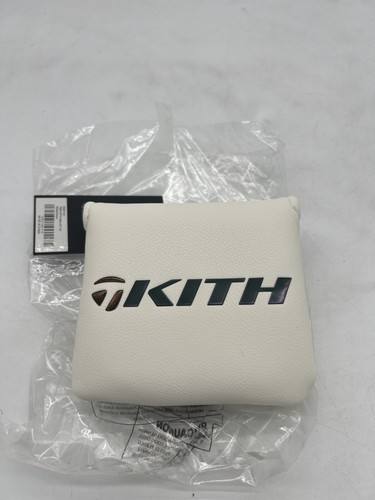 Kith x TaylorMade Mallet Putter Head Cover Pebble Beach New White Green ...