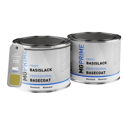 Peinture Voiture kit pour Mitsubishi Y25 Yellow Metallic 1,0L ...