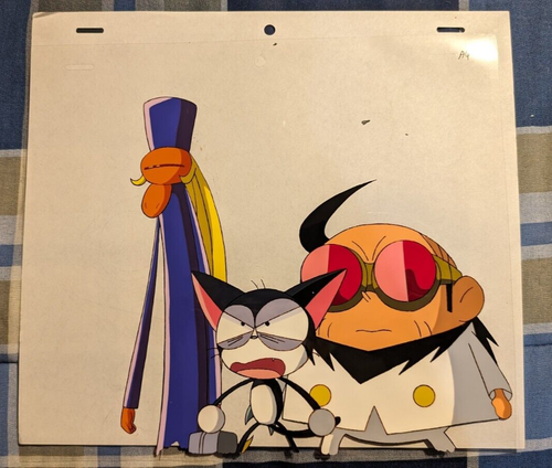 Cyborg Kuro Chan Anime Production cel original with sketch | eBay