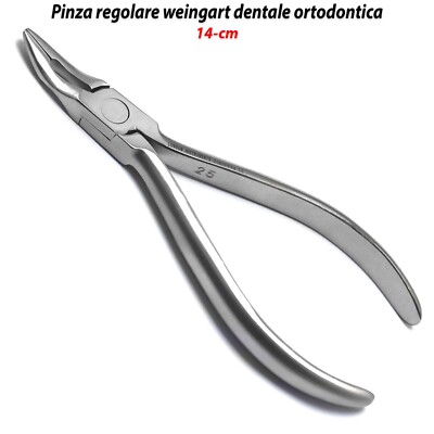 Pinza per posizionamento del filo ortodontico pinza regolare weingart ...