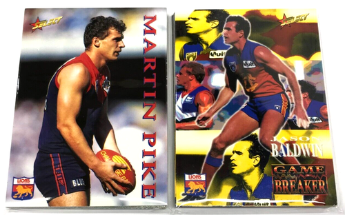 1995 SELECT AFL ULTIMATE S1+S2 CARD FULL BASE CARD TEAM SETx2-FITZROY ...