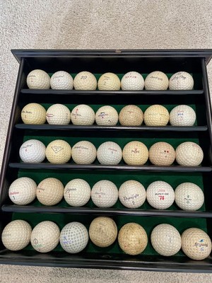 lot of 35 vintage/old golf balls | eBay
