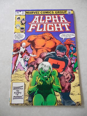 ALPHA FLIGHT #2, MARVEL COMICS, 1983, ORIGIN MARRINA, UNREAD NM 9.4 OR ...