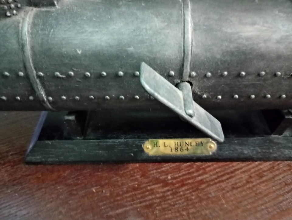 Replica of Civil War Submarine, H. L. Hunley | eBay