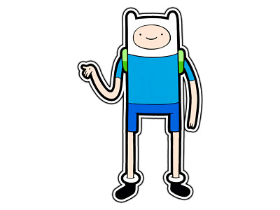 Finn The Human #1 Animated Cartoon Sticker Waterproof Vinyl Decal Die ...
