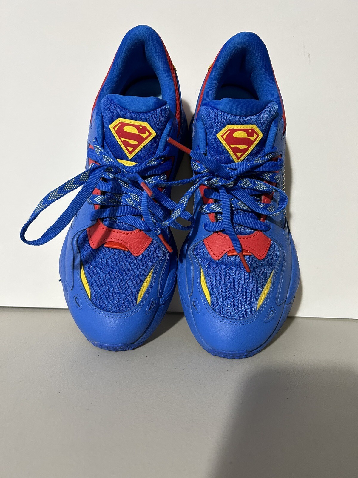 Puma Justice League X RsZ Superman Mens Blue Sneakers… - Gem