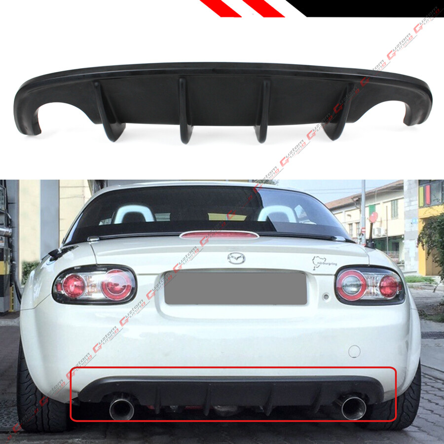 For 2009-2015 Mazda Miata MX-5 MX5 GT NC2 NC3 JDM Shark Fin Rear Bumper ...