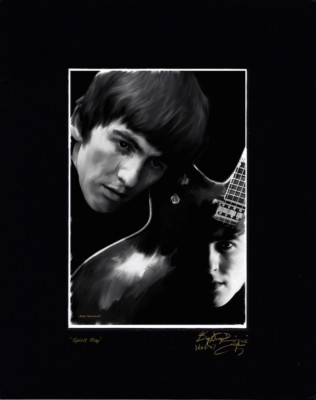 George Harrison Artist Proof Lithograph With COA Titled Spirit Play | eBay